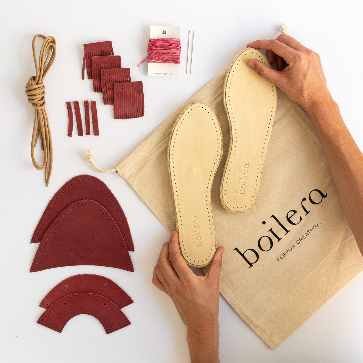Kit Alpargata Abierta – Boilera